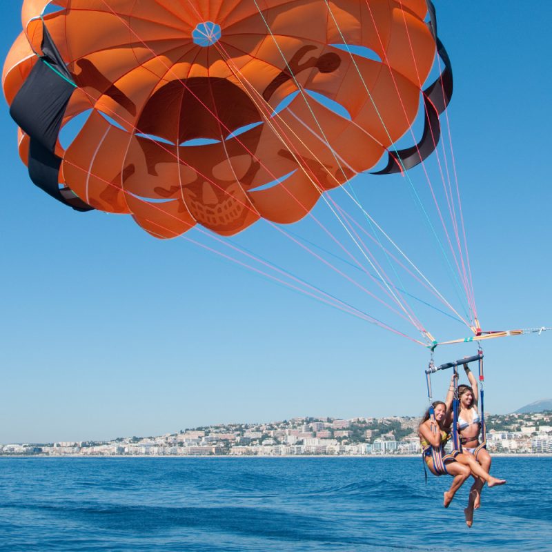 Parachute Ascensionnel Nice en duo - 2 pers. - Nikaia Water Sport