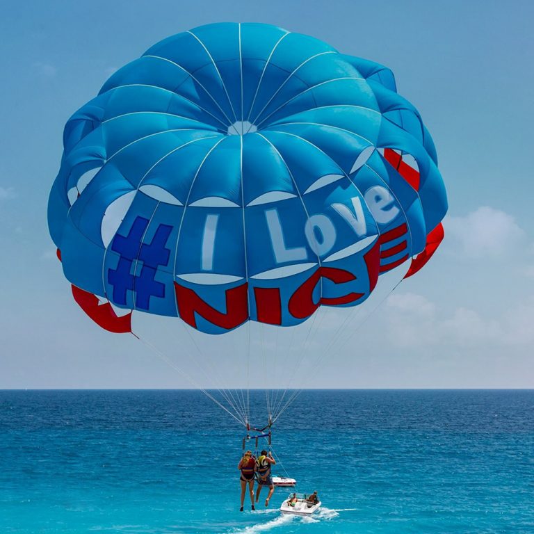 Parachute Ascensionnel Nice en duo - 2 pers. - Nikaia Water Sport